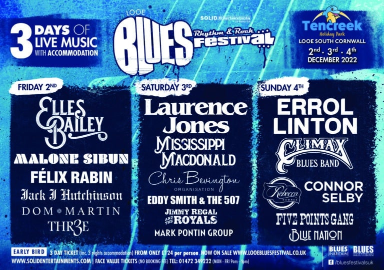 Looe Blues Rhythm & Rock Festival | Tencreek | Cornwall