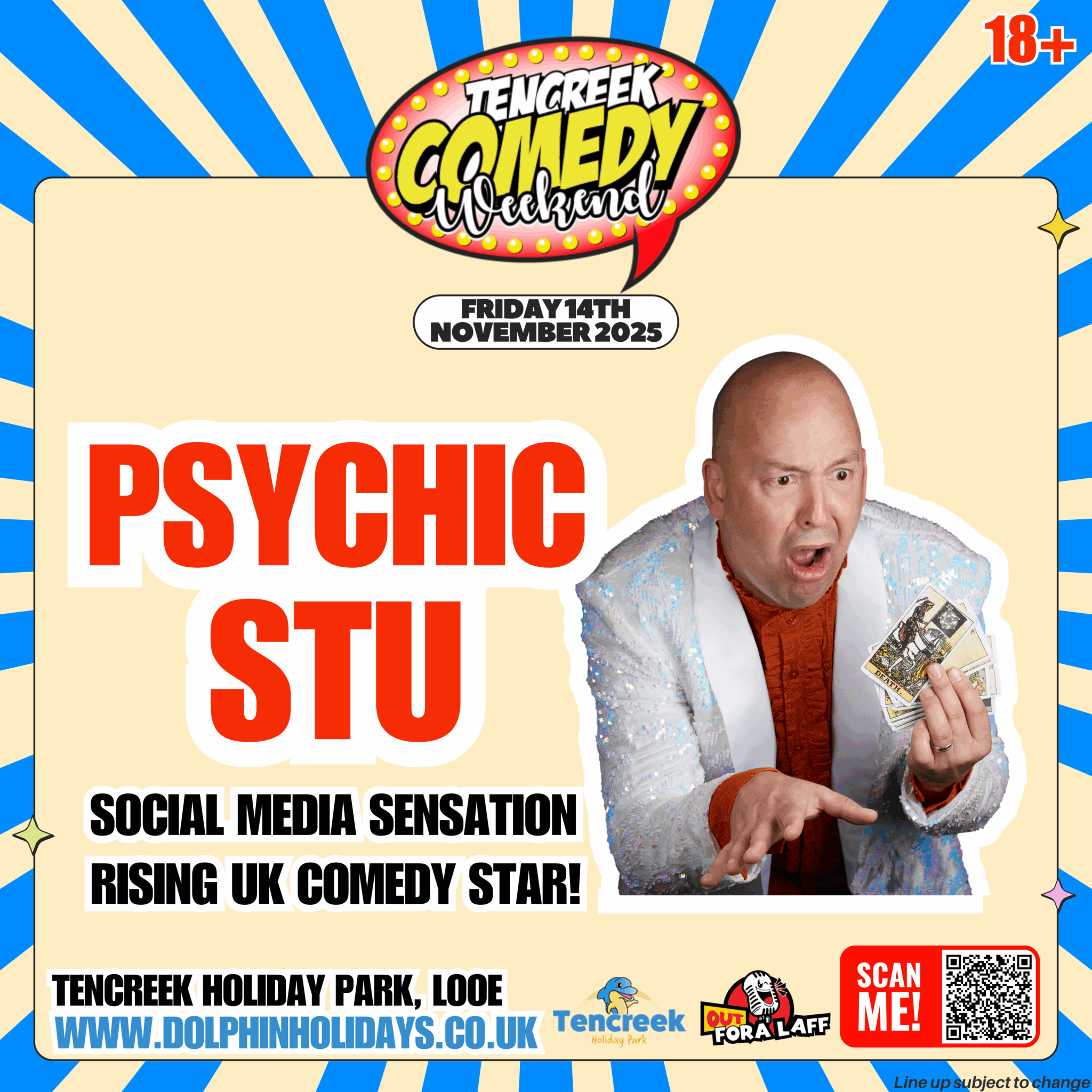 Cornwall Comedy Weekend | Tencreek Holiday Park