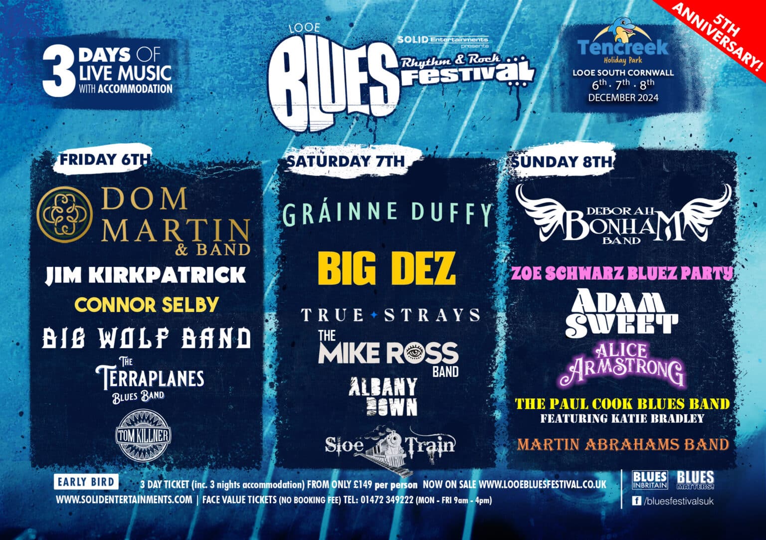 Looe Blues Rhythm & Rock Festival | Tencreek | Cornwall
